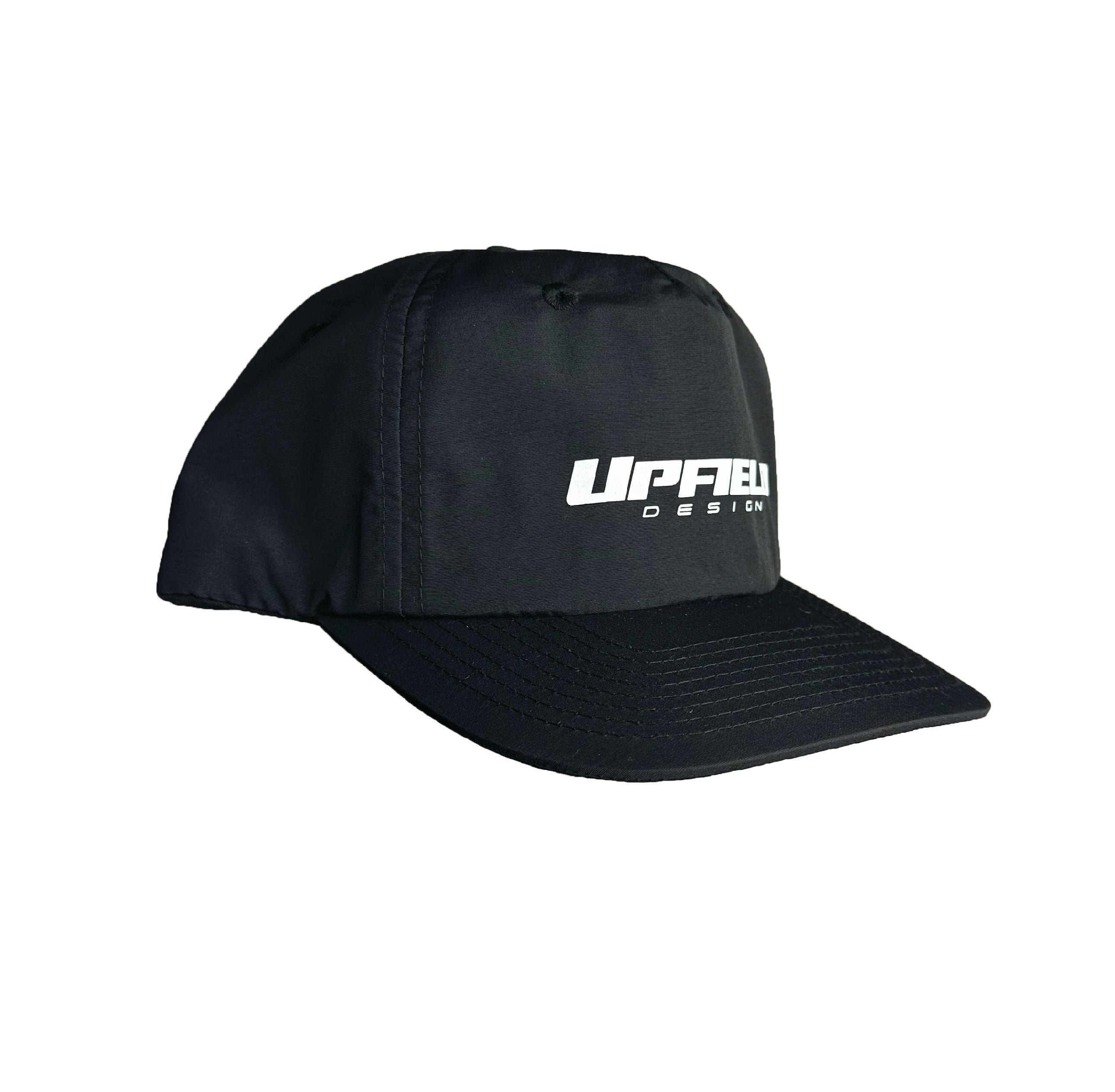Black Nylon Cap – Upfield Design
